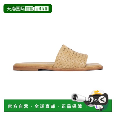 自营freda salvadorFR 274 DA SALVADOR可可皮革凉鞋-米色 美国奥