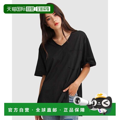 自营belle & bloomBrave Soul Oversized T-Shirt - black 美国奥