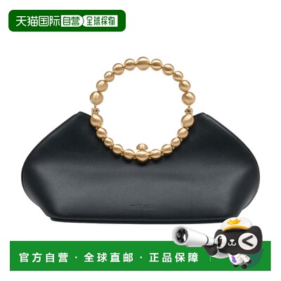 自营Una Bag - Cult Gaia - Leather - Black - black 美国奥莱直