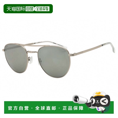 自营hugo bossBOSS 1631/S 0010 T4钯/银镜-钯 美国奥莱直发