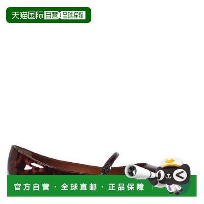 自营Stuart Weitzman Emilia Leather Mary Janes - dark brown