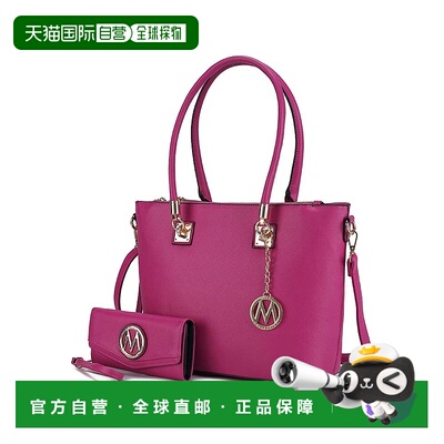 自营 mia k collectionVanessa Women's Tote Bag with Wristlet