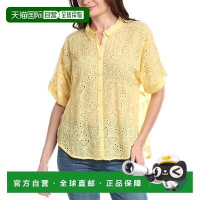 自营Johnny Was Maripos Shirt - yellow 美国奥莱直发
