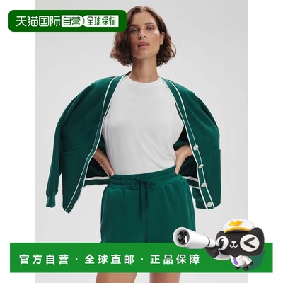 自营Varley Ollie Shorts Women's Green Stretch High Rise Draw