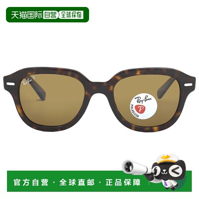 自营ray-banRay Ban Erik Polarized Brown Square Unisex Sungla