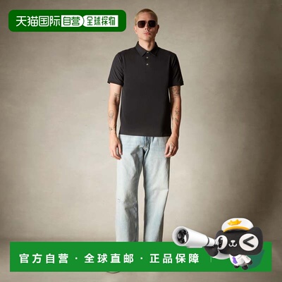 自营 members onlyMen's Polo Shirt - black 美国奥莱直发男装
