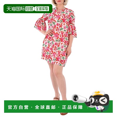 自营 essentiel antwerpEssentiel女士粉色袖衬衫连衣裙-粉红色