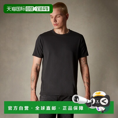 自营 members onlyMen's Crew Neck T-Shirt - black 美国奥莱直