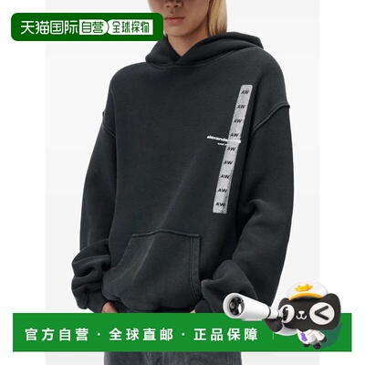 美国直邮ALEXANDER WANG - Unisex Flasher图形连帽衫