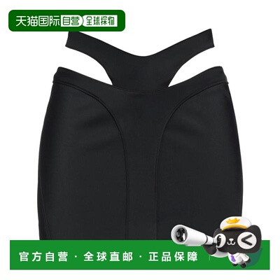 1h可退 【美国直邮】Thierry Mugler 女士半身裙针织休闲百搭 潮