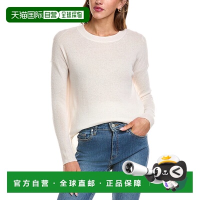 自营philosophy Oversized Crewneck Cashmere Sweater - white