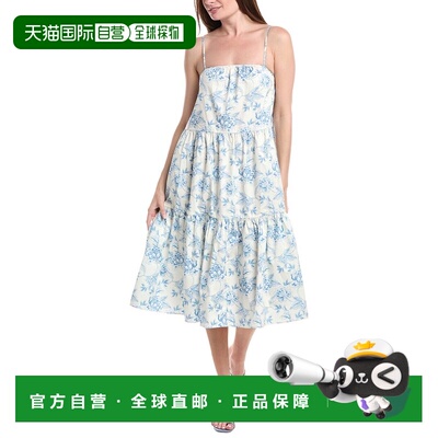 自营Solid & Striped The Addison Midi Dress - black 美国奥莱