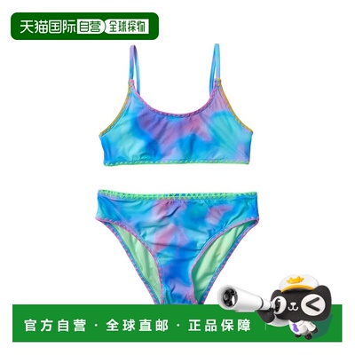 自营Beach Lingo 2pc Rem罩杯文胸和时髦底部-蓝色 美国奥莱直发