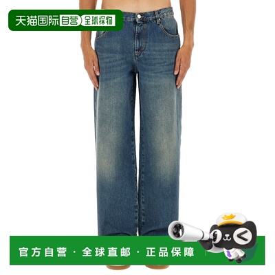 香港直邮ISABEL MARANT 牛仔裤 直筒裤PA0123HA_B1G02H30FB