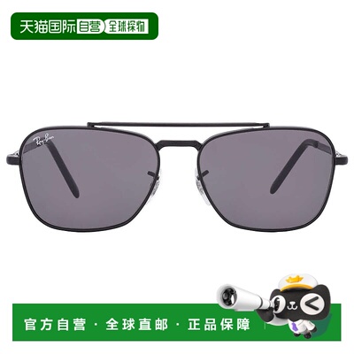 自营ray-banRay Ban New Caravan Dark Gray Square Unisex Sungl