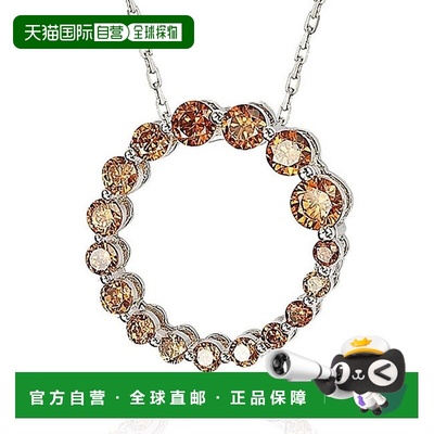 自营Suzy Levian Sterling Silver Cubic Zirconia Circle Journe