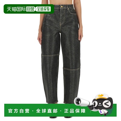 香港直邮GANNI 牛仔裤 J1803_006直筒裤