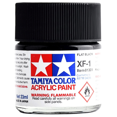 田宫水性漆XF1-XF71哑光系列23ml