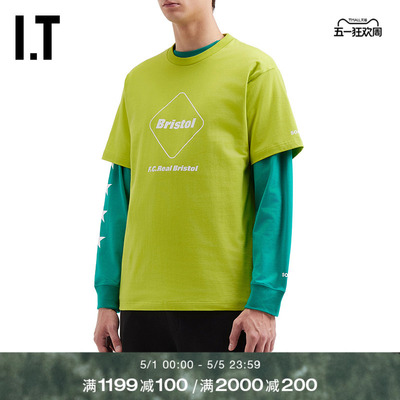 ITF.C.REALBRISTOL多色短袖T恤