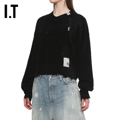 ITMiharaYasuhiro小V领针织衫