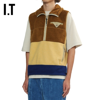 ITTOGAARCHIVES仿羊羔绒马甲