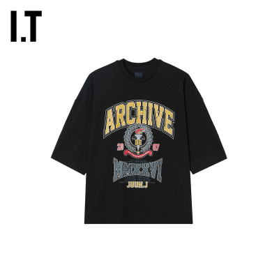 ITJUUN.J中长款落肩T恤