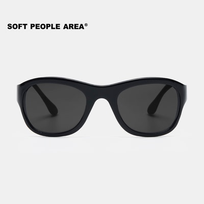 SOFT PEOPLE AREA-BONE(墨镜)方圆框眼镜太阳镜板材素颜防紫外线