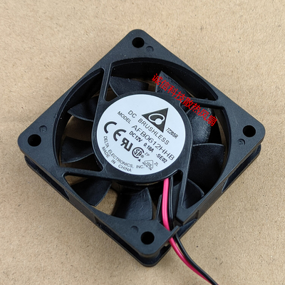 台达AFB0612 HHB/MB/HB/VHB 6015 12V 6cm 双滚珠散热风扇60*60MM