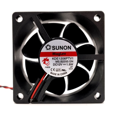 SUNON/建准 KDE1206PTV1 12V 1.8W 6025 6CM 磁悬浮 散热风扇