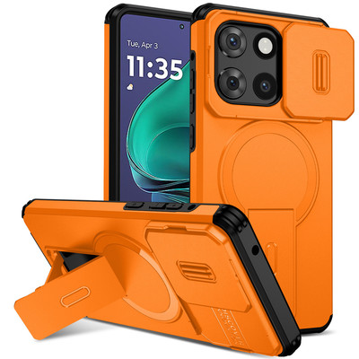 适用于摩托罗拉Moto G stylus 2025手机壳带镜头盖推窗gstylus保护套全包防摔XT2517-1外壳case海外版5G支架