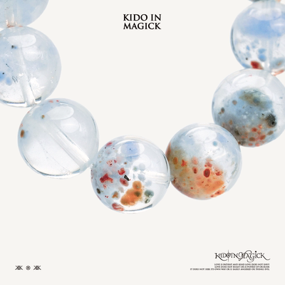 天然水晶蓝图毛蓝团团蓝兔毛水晶