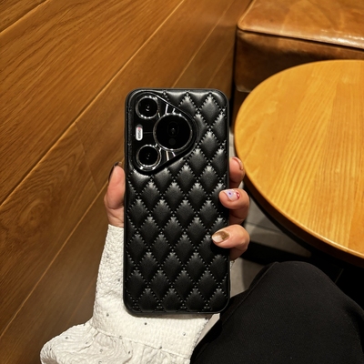 菱格小羊皮Pura70Pro手机壳