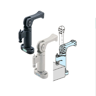 深圳日本IMAO今尾凸轮型一触式摆动夹QLSWC150VR回传夹具