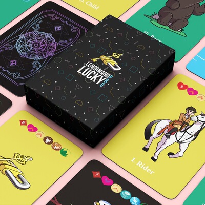 韩国代购塔罗牌雷诺曼崔汉娜同款天机试炼场lucky lenormand card