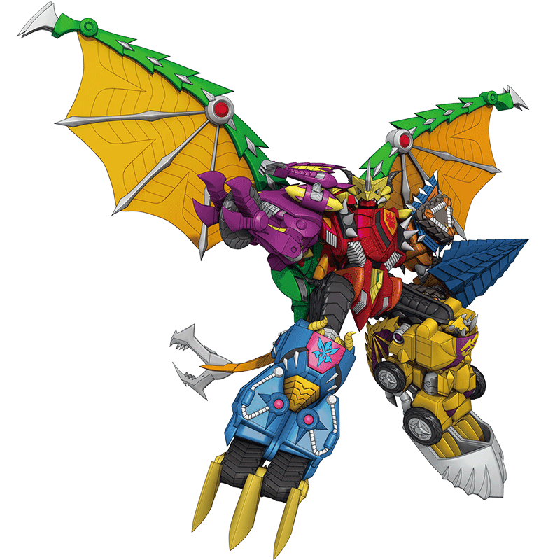 斗龙战士合体武器烈古拉变形