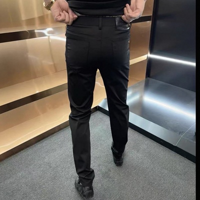 2026春季男士新品欧货牛仔裤高级感高品质潮流轻奢百搭时尚9063