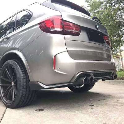 适用于宝马新X5MX6MF15F16碳纤维后唇后扰流改装大包围
