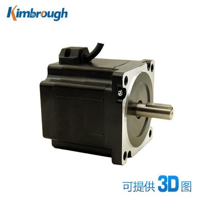 二相86单轴步进电机 力矩4.5NM 电流6A 轴径14 四线 机身长80MM