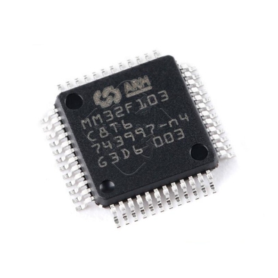 原装正品 MM32F103C8T6 LQFP-48 ARM Cortex-M3 32位微控制器-MCU