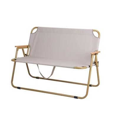 Outdoor folding chair double folding chair beach chair