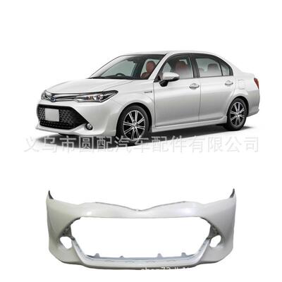 外贸出口适用卡罗拉AXIO/Fielder 2017黑色前保险杠 汽车车身配件