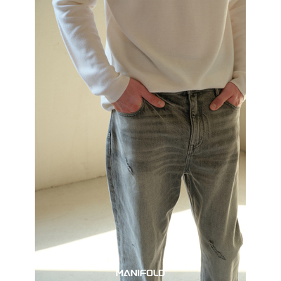 Manifold日本进口冈山刀割牛仔裤