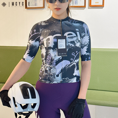 魅骑骑行服短袖男女款夏季薄款
