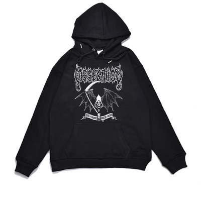 瑞典黑色金属摇滚乐队印花卫衣