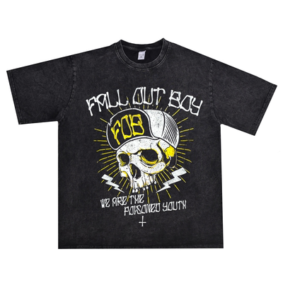 翻闹天小子T恤摇滚短袖