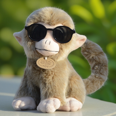 猴子公仔聚酯纤维仿真