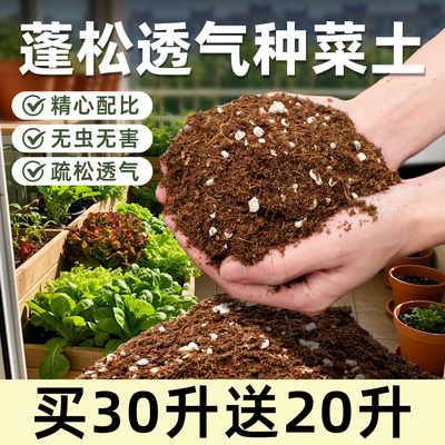 营养土种菜专用土有机蔬菜种植土壤阳台家用泥炭土果蔬育苗土肥料