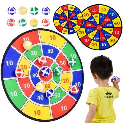 Children Target Dart Plate Sticky Ball Toys Sports Indoor Ou