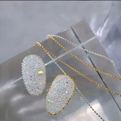 DIY materials, round bead chain, copper color-retaining prod