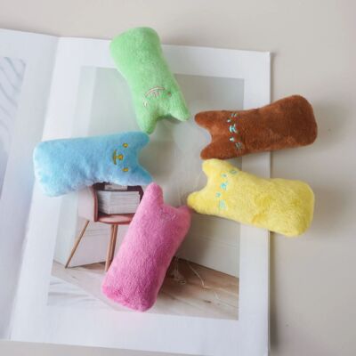 1/2 Piece Chew and Grind Toy Pink/blue, Durable Chew and Gri